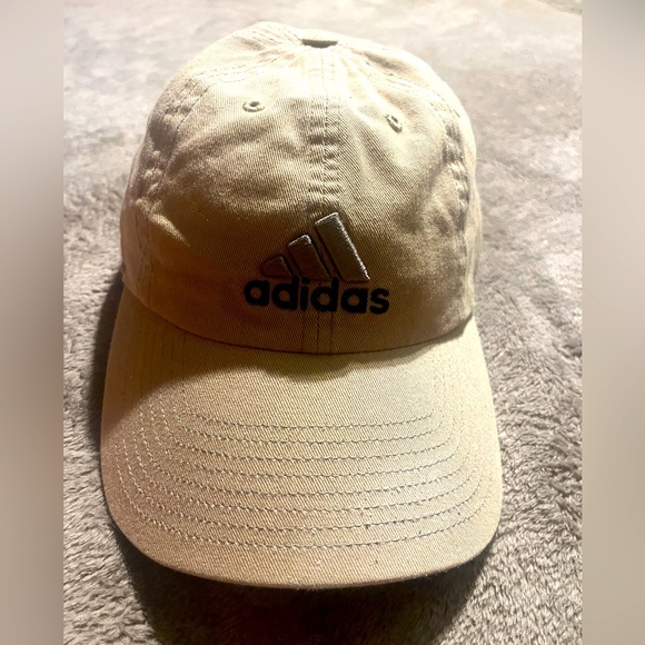 adidas | Accessories | Adidas Mens Tan Ball Cap Adjustable | Poshmark